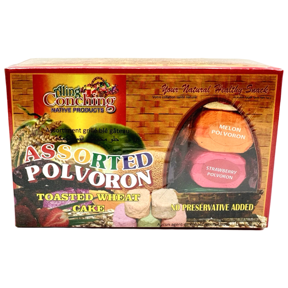 Aling Conching - Assorted Polvoron - 18 Pieces - 500 G – Sukli - Filipino Grocery Online USA