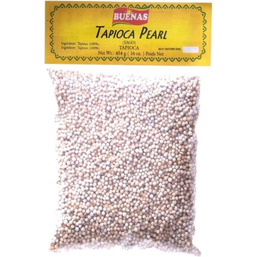 Buenas - Tapioca Pearl (White) - SAGO - Small - 16 OZ – Sukli - Filipino Grocery Online USA