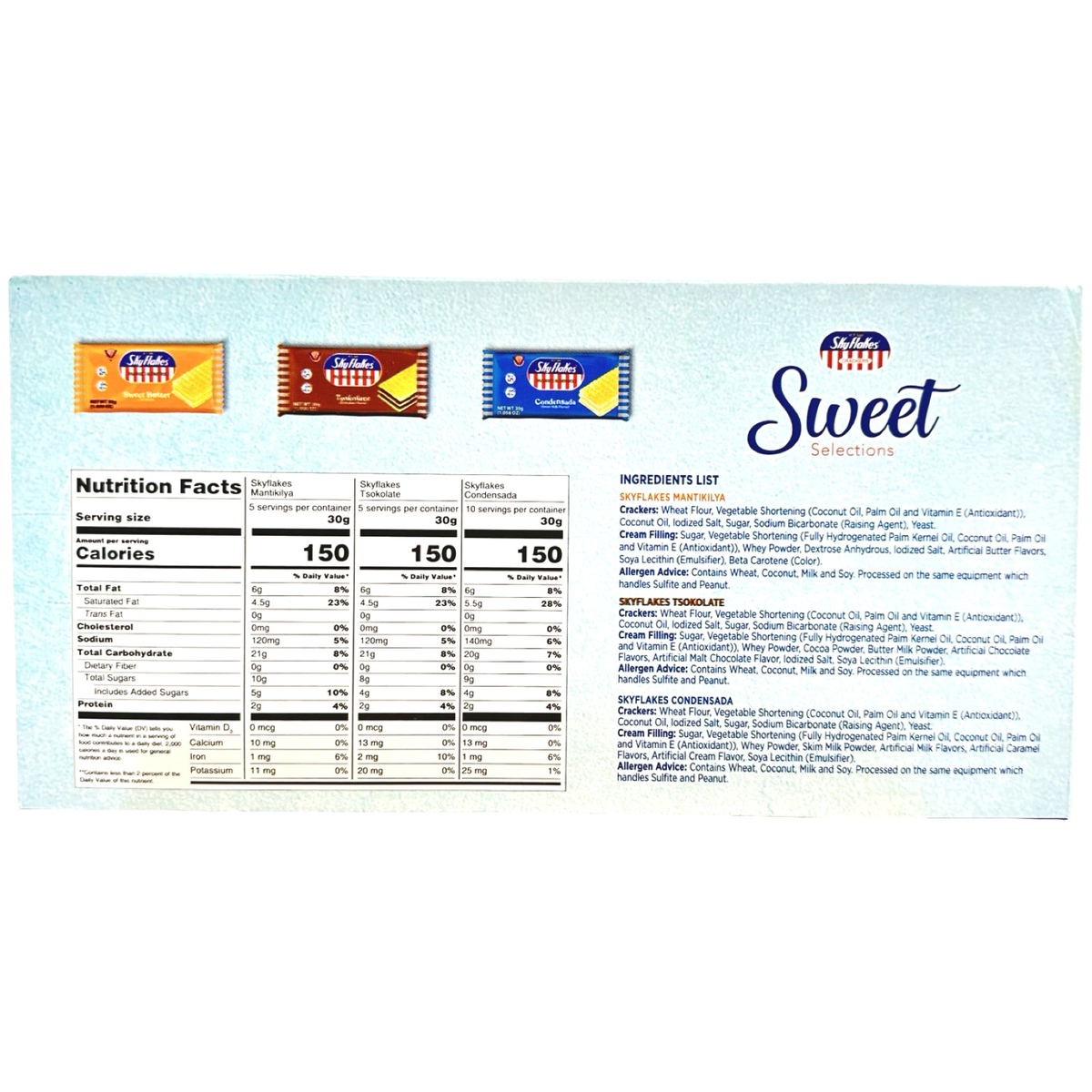 M.Y. San - Skyflakes Sweet Selections - 600 G – Sukli - Filipino ...