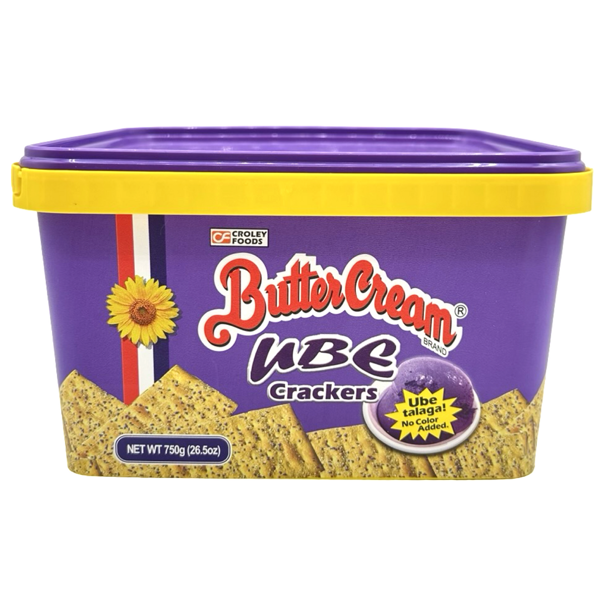 Sunflower Crackers - Butter Cream Ube - 750 G – Sukli - Filipino ...