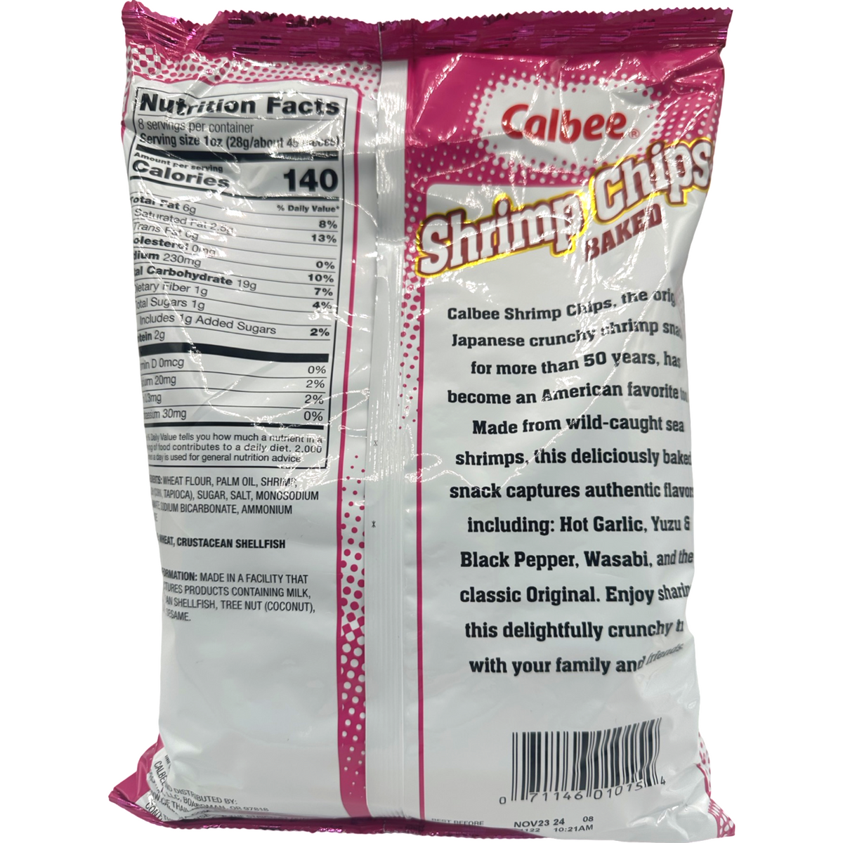 Calbee - Shrimp Chips Baked - Original – Sukli - Filipino Grocery ...