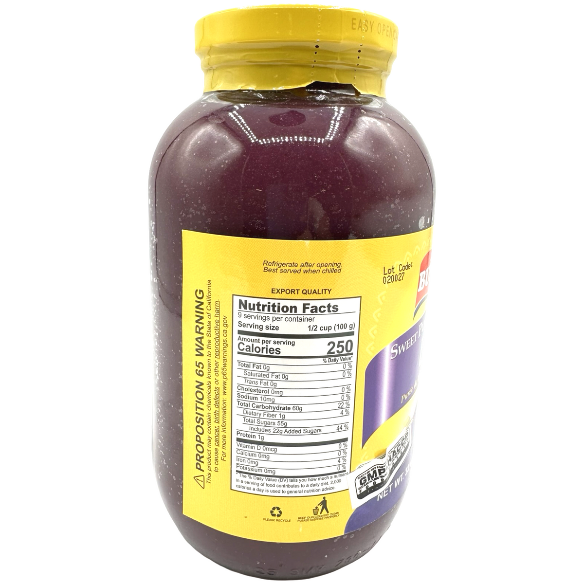 Buenas - UBE - Purple Yam - 32 OZ – Sukli - Filipino Grocery Online USA