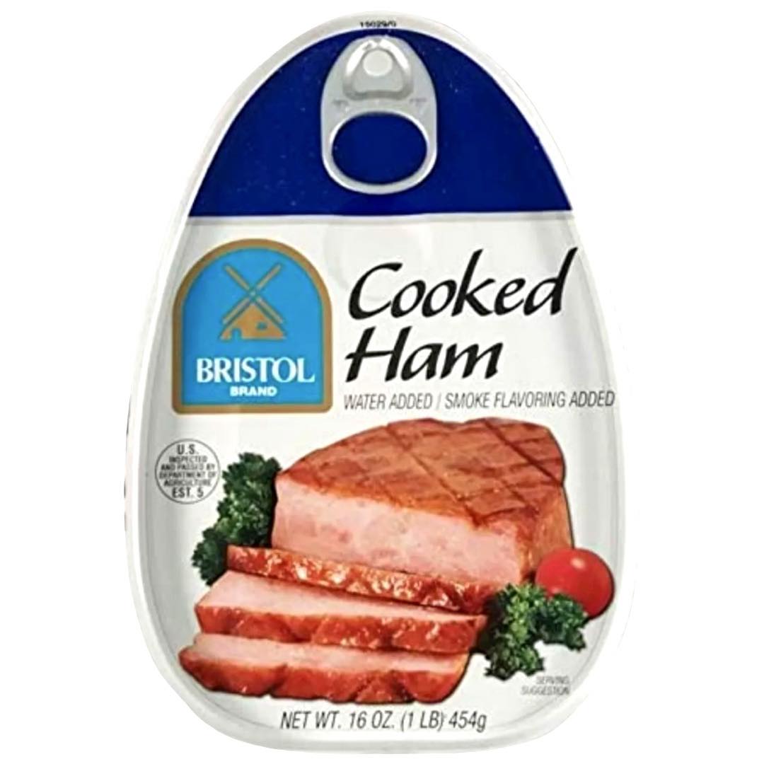 Bristol Brand - Cooked Ham - 16 OZ – Sukli - Filipino Grocery Online USA