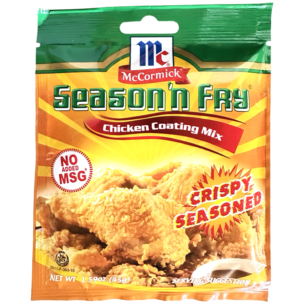 McCormick - Season 'N Fry - CRISPY Seasoned Chicken Coating Mix (regul ...