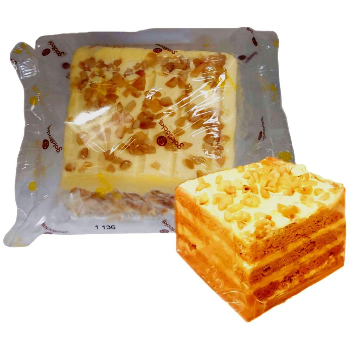 Goldilocks - Sans Rival Cake Slice - 120 G – Sukli - Filipino Grocery ...