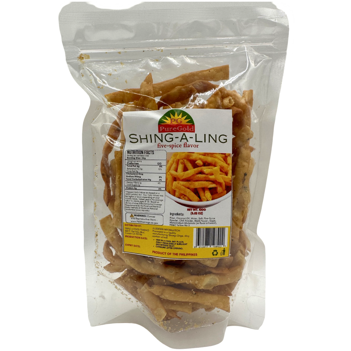 Puregold - Shing Aling - 100 G – Sukli - Filipino Grocery Online USA