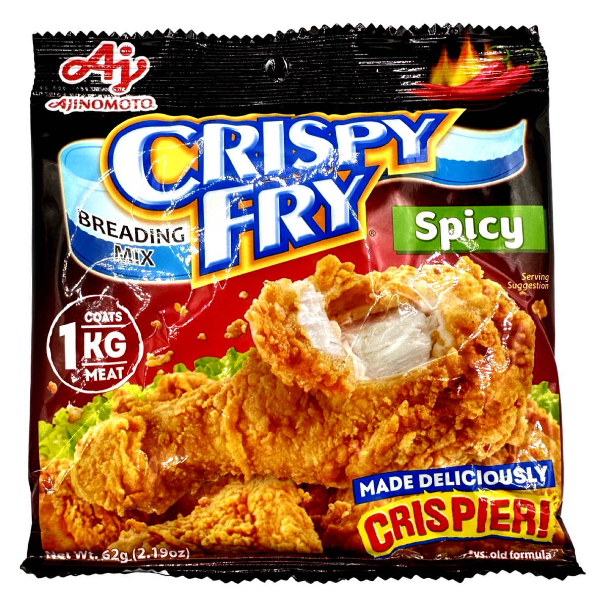Ajinomoto - Crispy Fry Breading Mix Spicy - 62 G – Sukli - Filipino ...