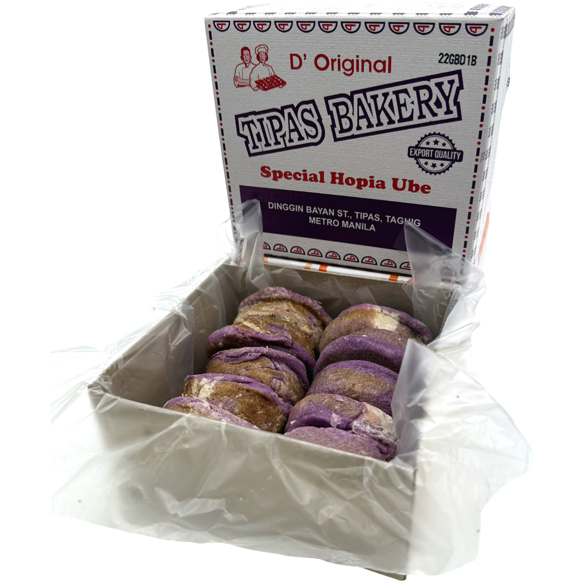 D' Original Tipas - Special Hopia Ube - 10 Pieces - 450 G – Sukli ...