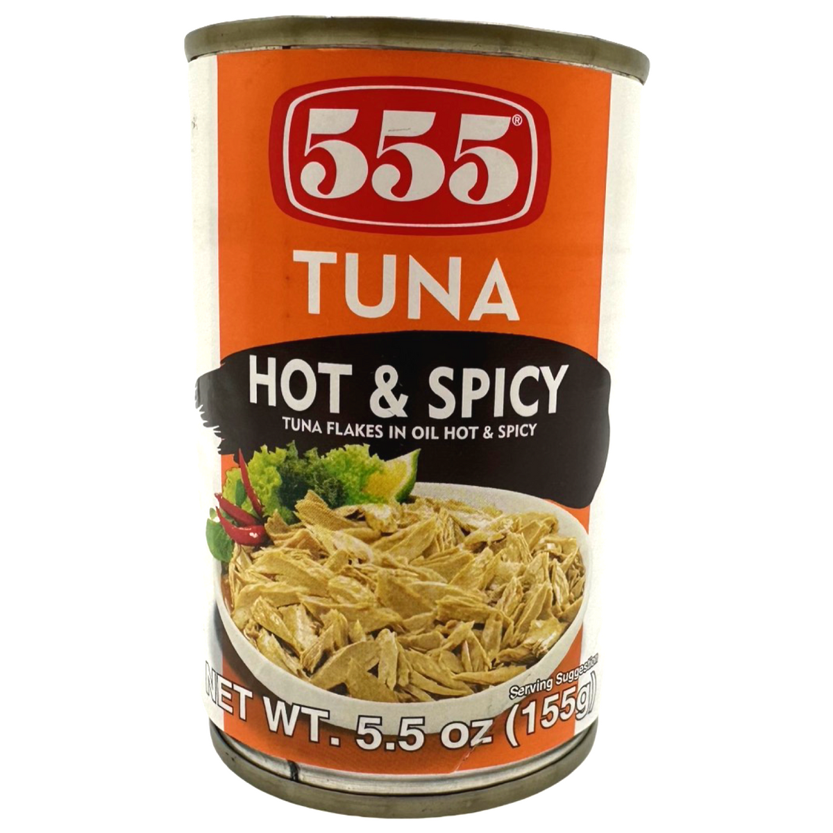 555 - Tuna - Hot and Spicy - 5.5 OZ – Sukli - Filipino Grocery Online USA