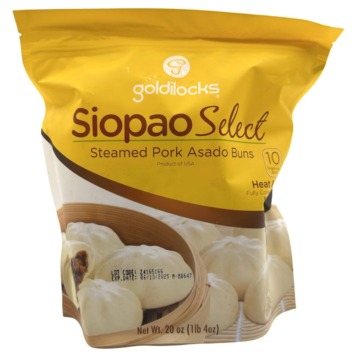 Goldilocks - Pork Siopao - (Steamed Pork Asado Buns) - 10 PCS – Sukli ...