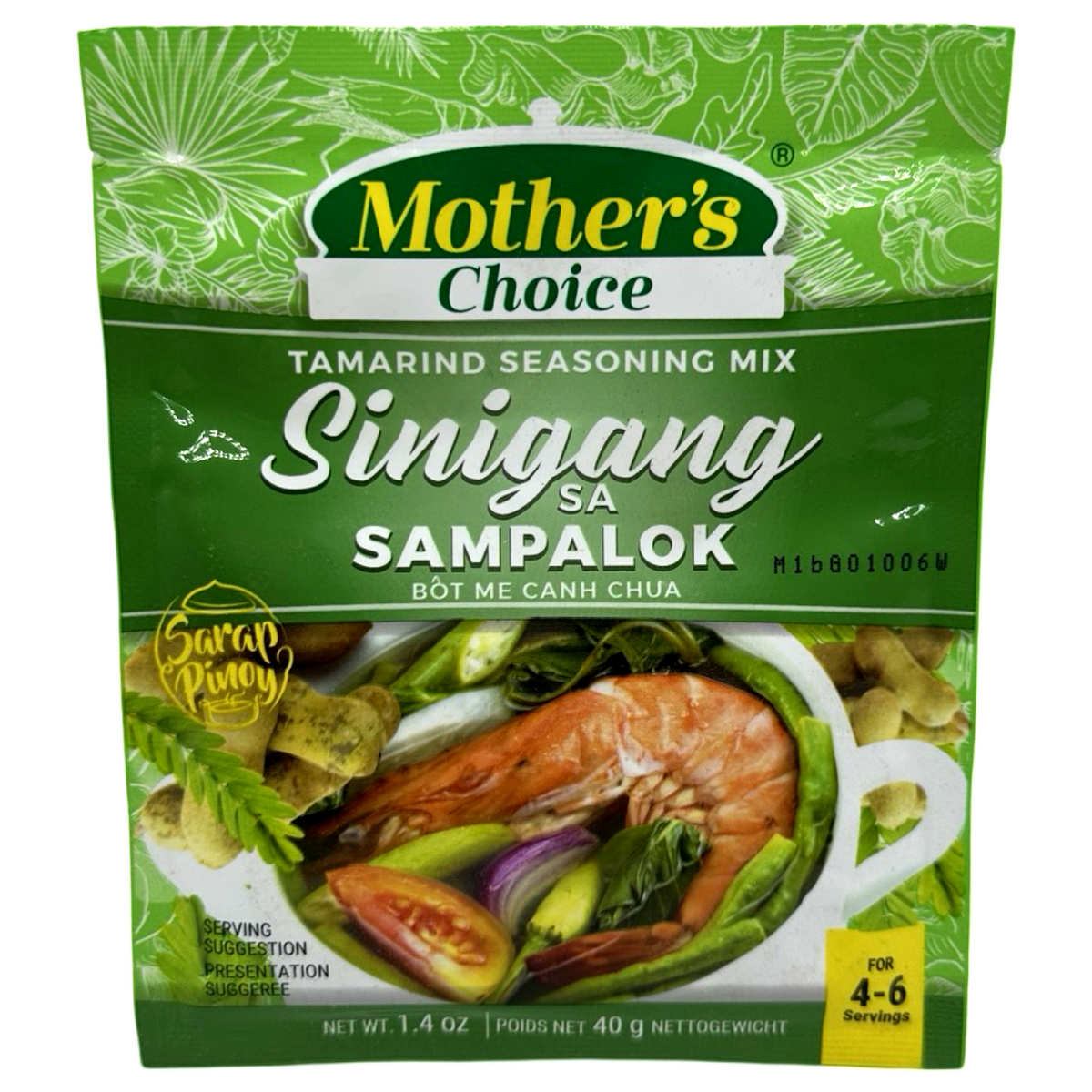 Mother's Choice - Sinigang sa Sampalok (Tamarind Seasoning Mix) - 40G ...
