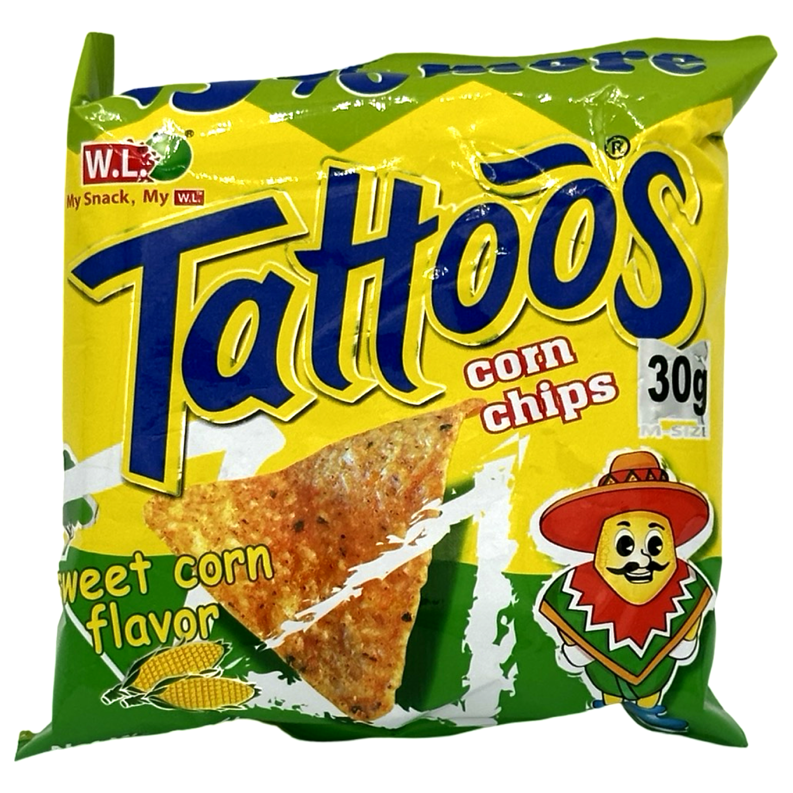 W.L. Foods - Tattoos Corn Chips - Sweet Corn Flavor - 30 G – Sukli ...