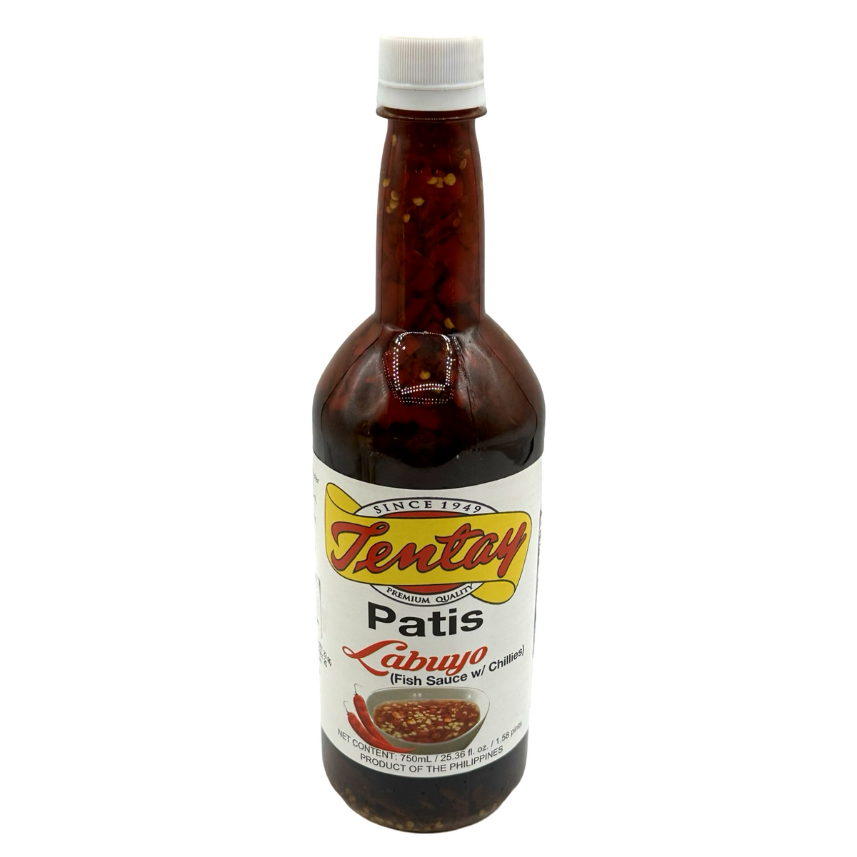 Tentay - Patis Labuyo - Fish Sauce w/ Chillies - 750 ML – Sukli ...