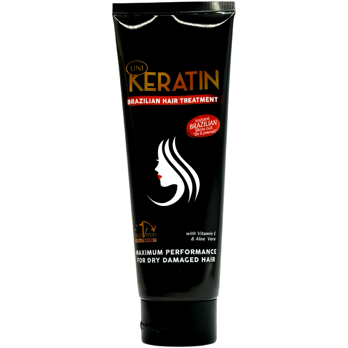 UNI - Keratin Brazilian Hair Treatment - with Vitamin E and Aloe Vera ...