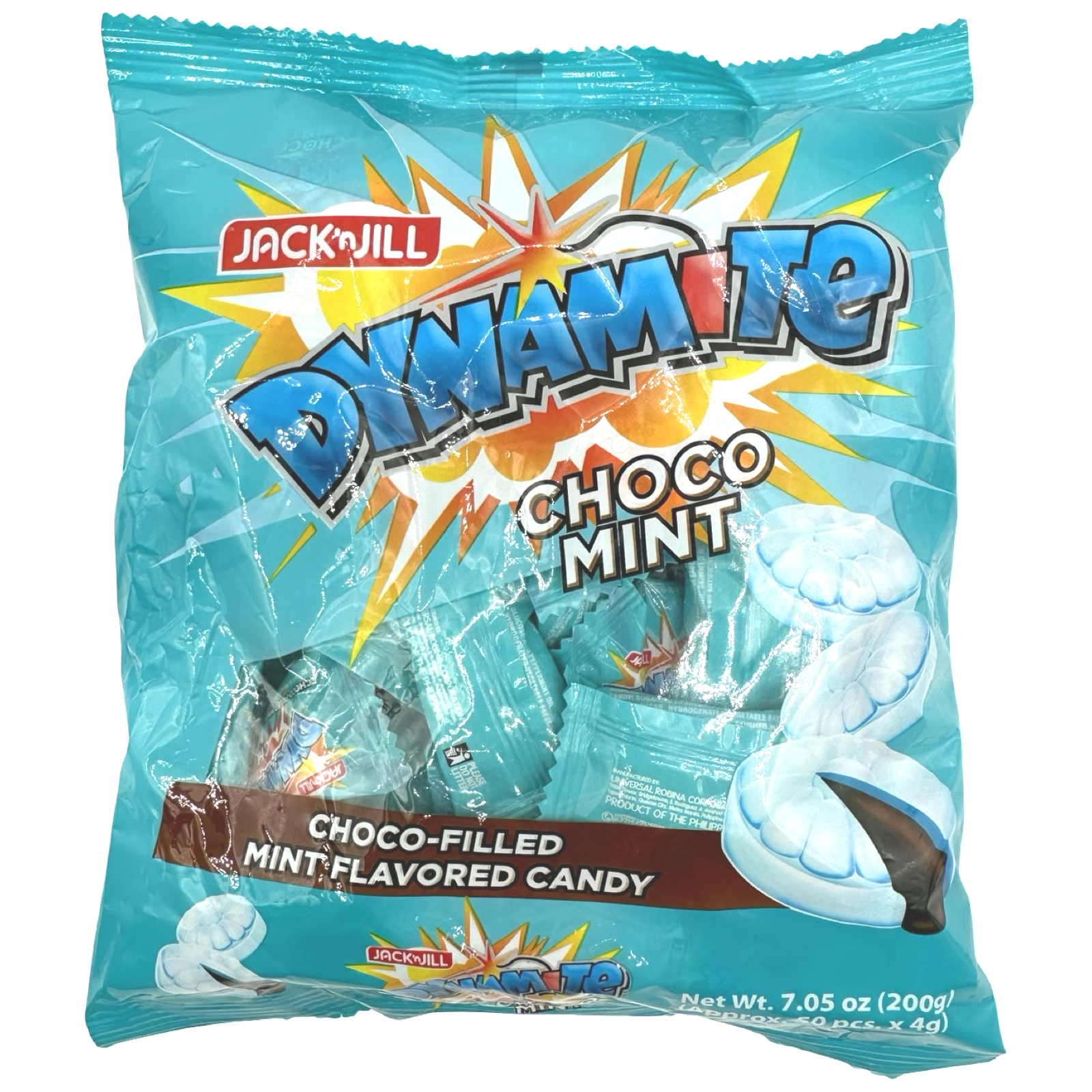 Jack 'n Jill - Dynamite - Choco Filled Mint - 200 G – Sukli - Filipino ...