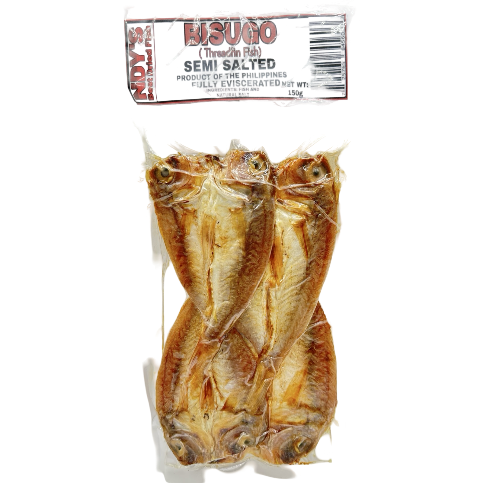 NDY's - Dried Bisugo - (Threadfin Fish) Semi Salted - 150 G – Sukli ...