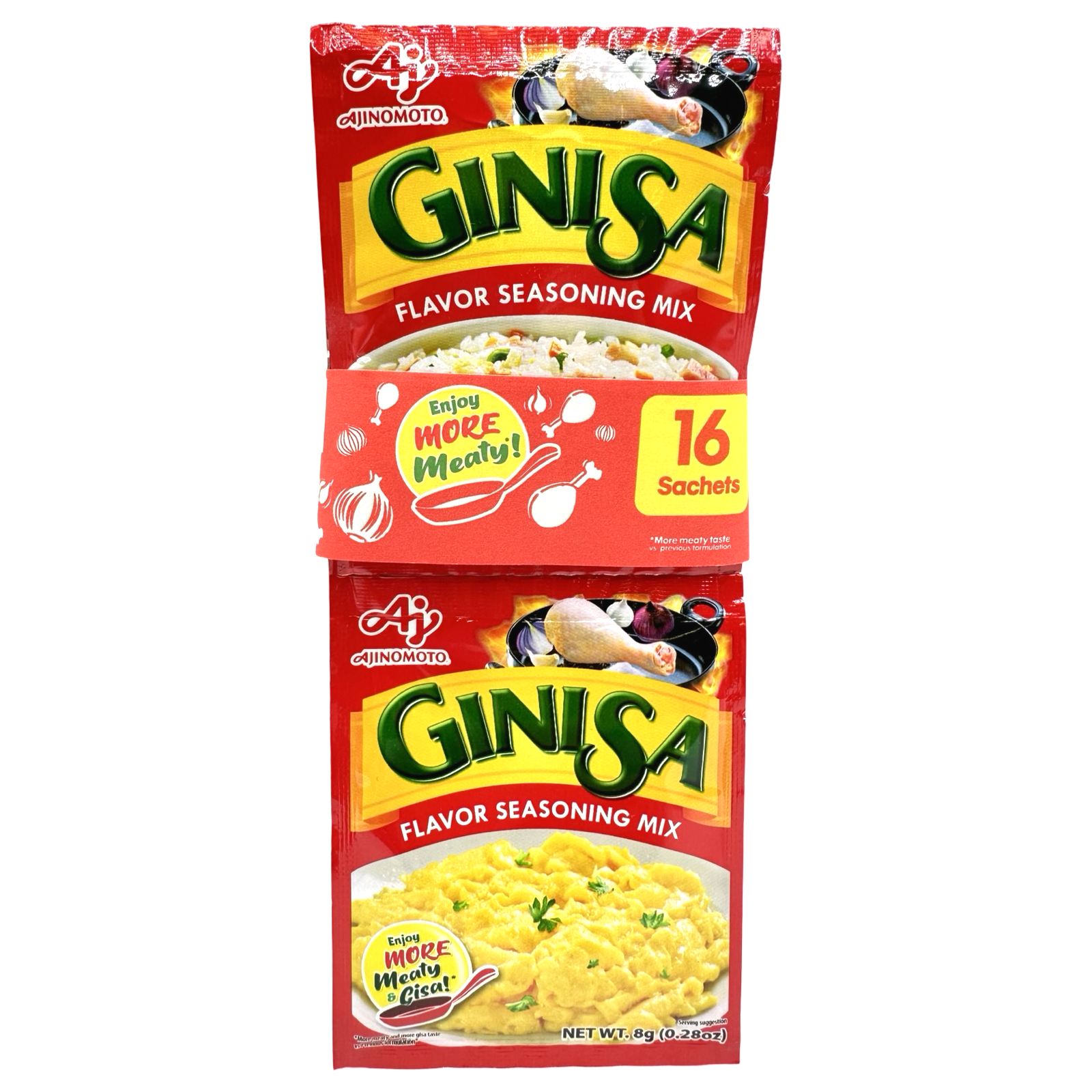Ajinomoto - Ginisa Flavor Seasoning Mix - Strap Bundled (16 Sachets ...