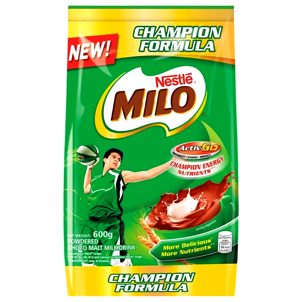 Nestle Milo Powder Pack Refill - 600 G – Sukli - Filipino Grocery ...
