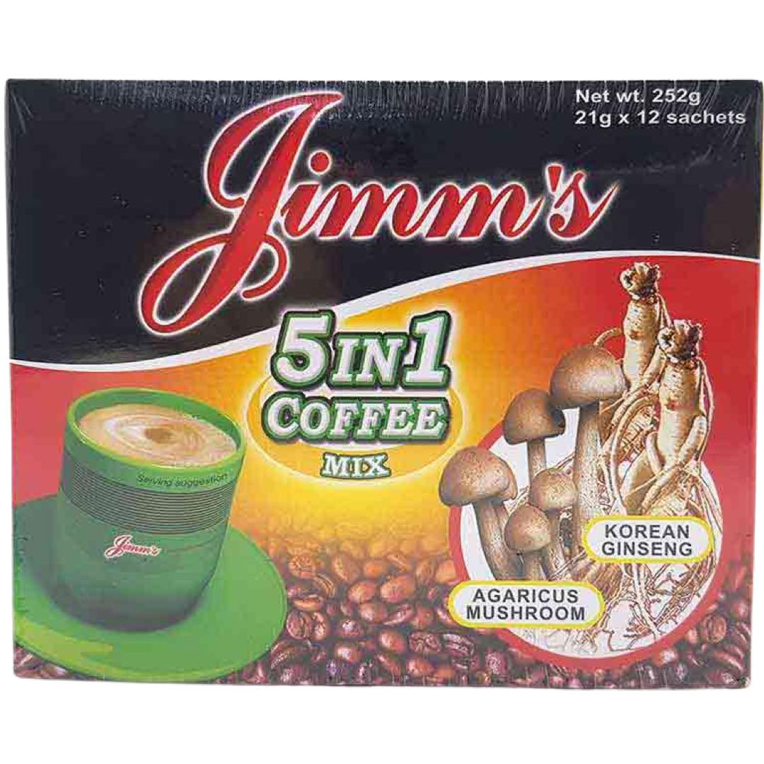 Jimm's - 5 in 1 Coffee Mix - 12 Sachets - 21 G – Sukli - Filipino ...