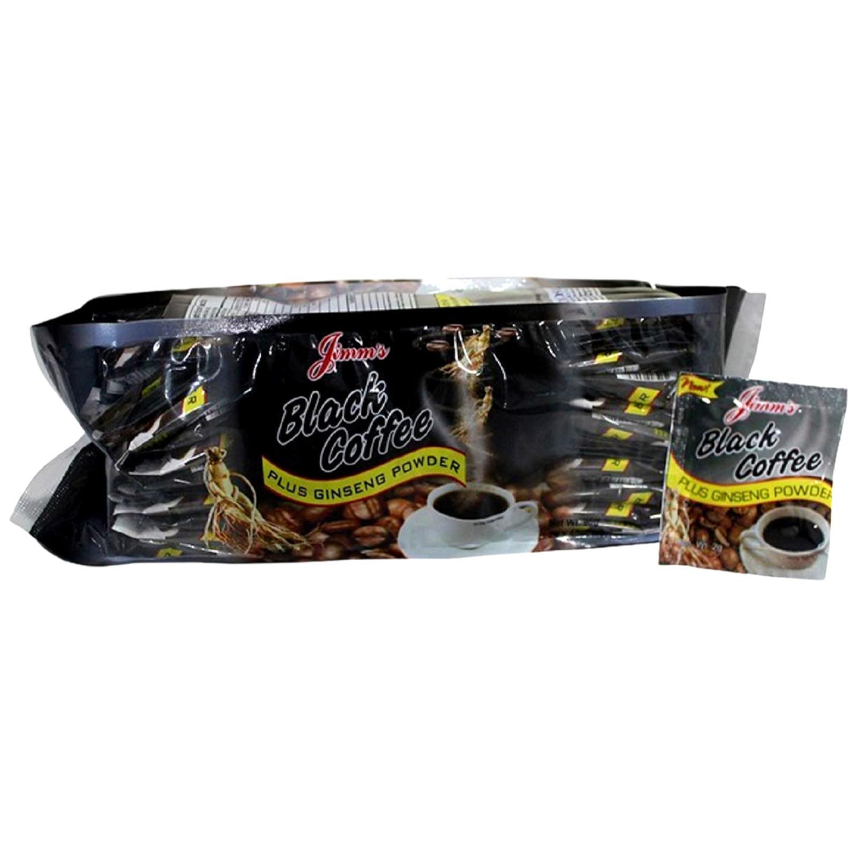 Jimm's - Black Coffee - Plus Ginseng Powder - 48 Pack - 96 G – Sukli ...