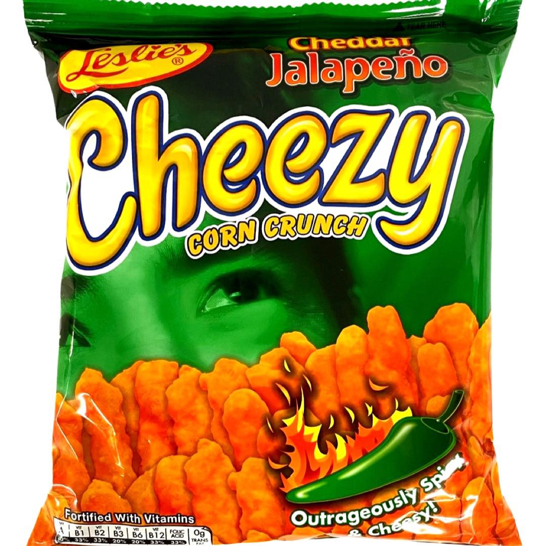 Leslie's - Cheezy Corn Crunch - Cheddar Jalapeno - 70 G – Sukli ...
