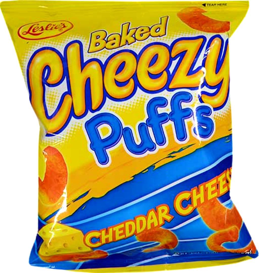 Leslie's - Cheezy Puffs - Cheddar Cheese - 55 G – Sukli - Filipino ...