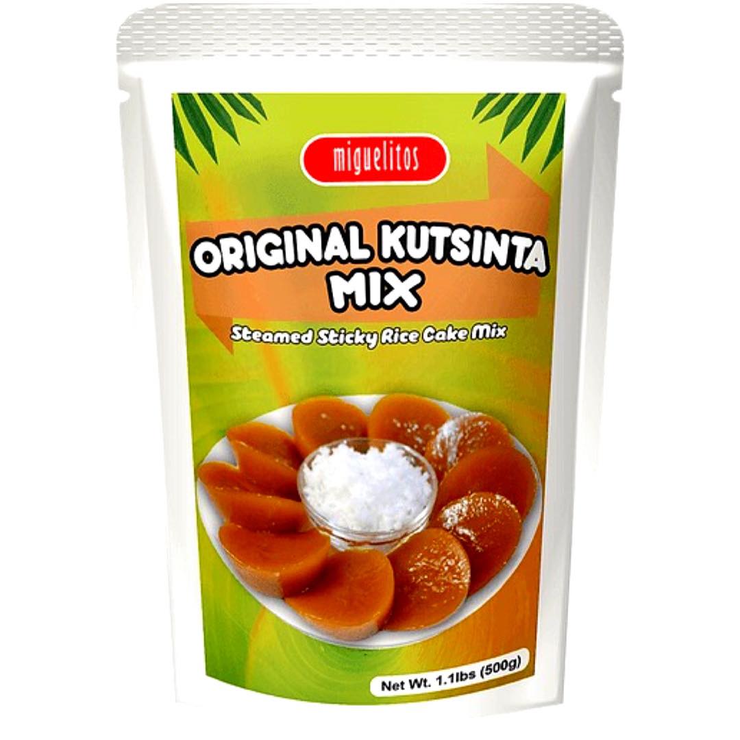 Miguelitos -Original Kutsinta Mix - Steamed Sticky Rice Cake Mix - 500 ...