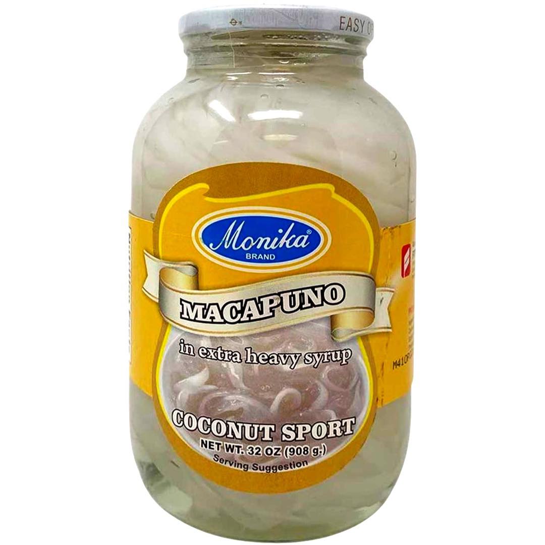 Monika Brand - Macapuno in Extra Heavy Syrup - Coconut Sport - 32 OZ ...