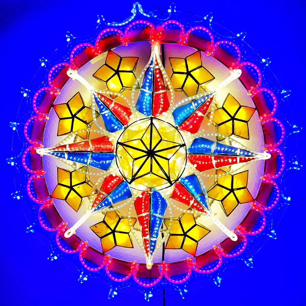 Philippines Christmas Capiz Parol Lantern Star PH Color Design D (Tala ...