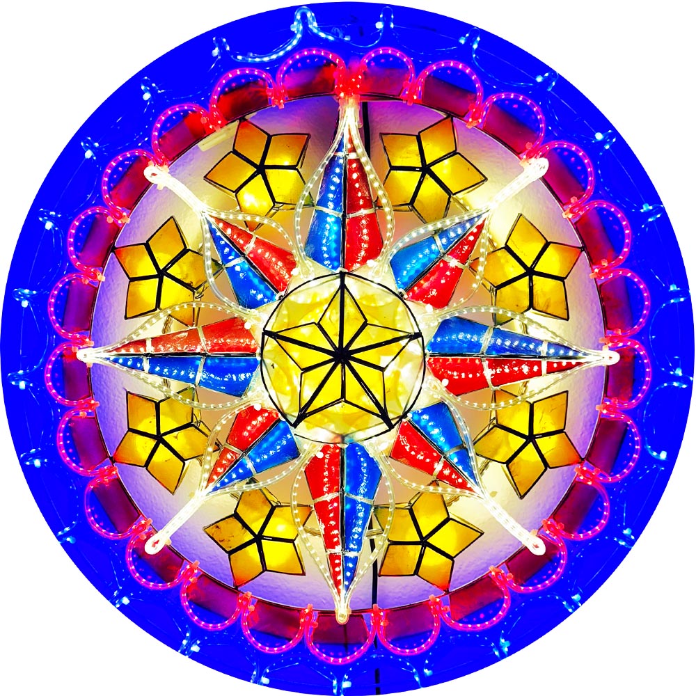 Philippines Christmas Capiz Parol Lantern Star PH Color Design D (Tala ...