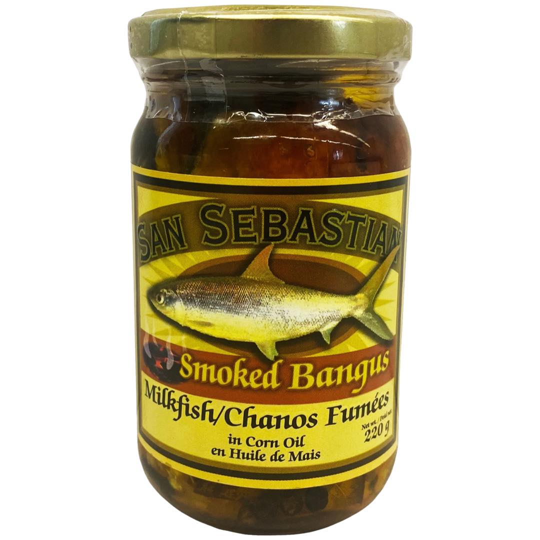 San Sebastian - Smoked Bangus in Corn Oil - 220 G – Sukli - Filipino ...