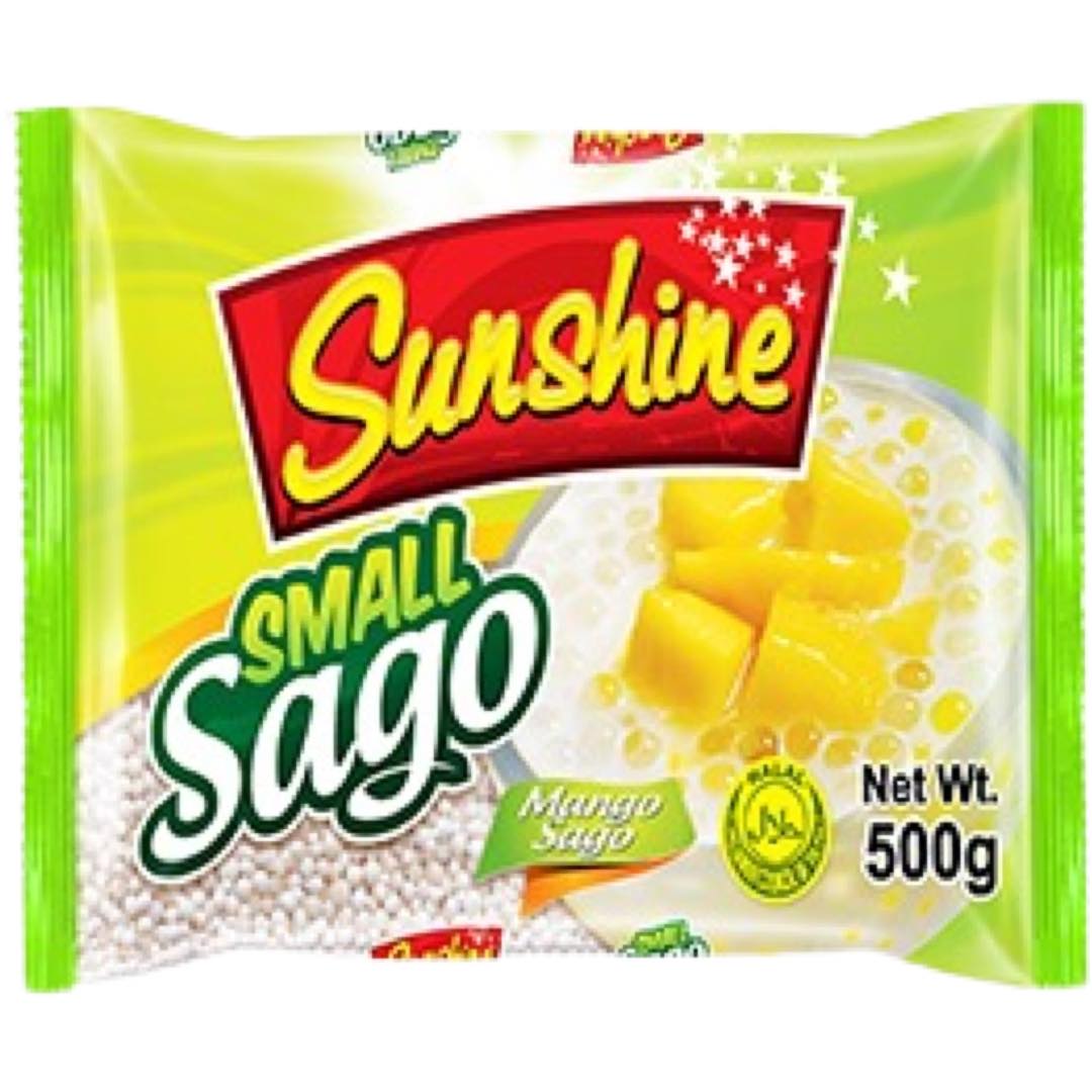 Sunshine - Small Sago - Sago't Gulaman - 500 G – Sukli - Filipino ...