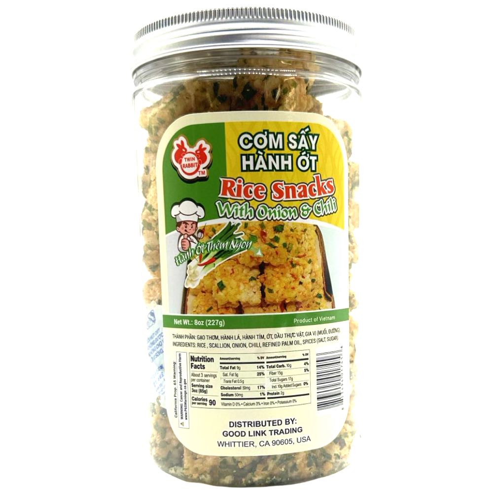 Twin Rabbit - Rice Snacks with Onion & Chili - 8 OZ – Sukli - Filipino ...