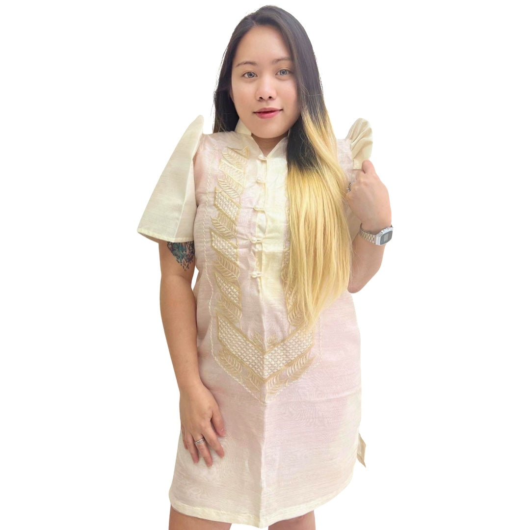 Baro't Saya Filipiniana Tagalog Special Double Lining with Piping Brow ...