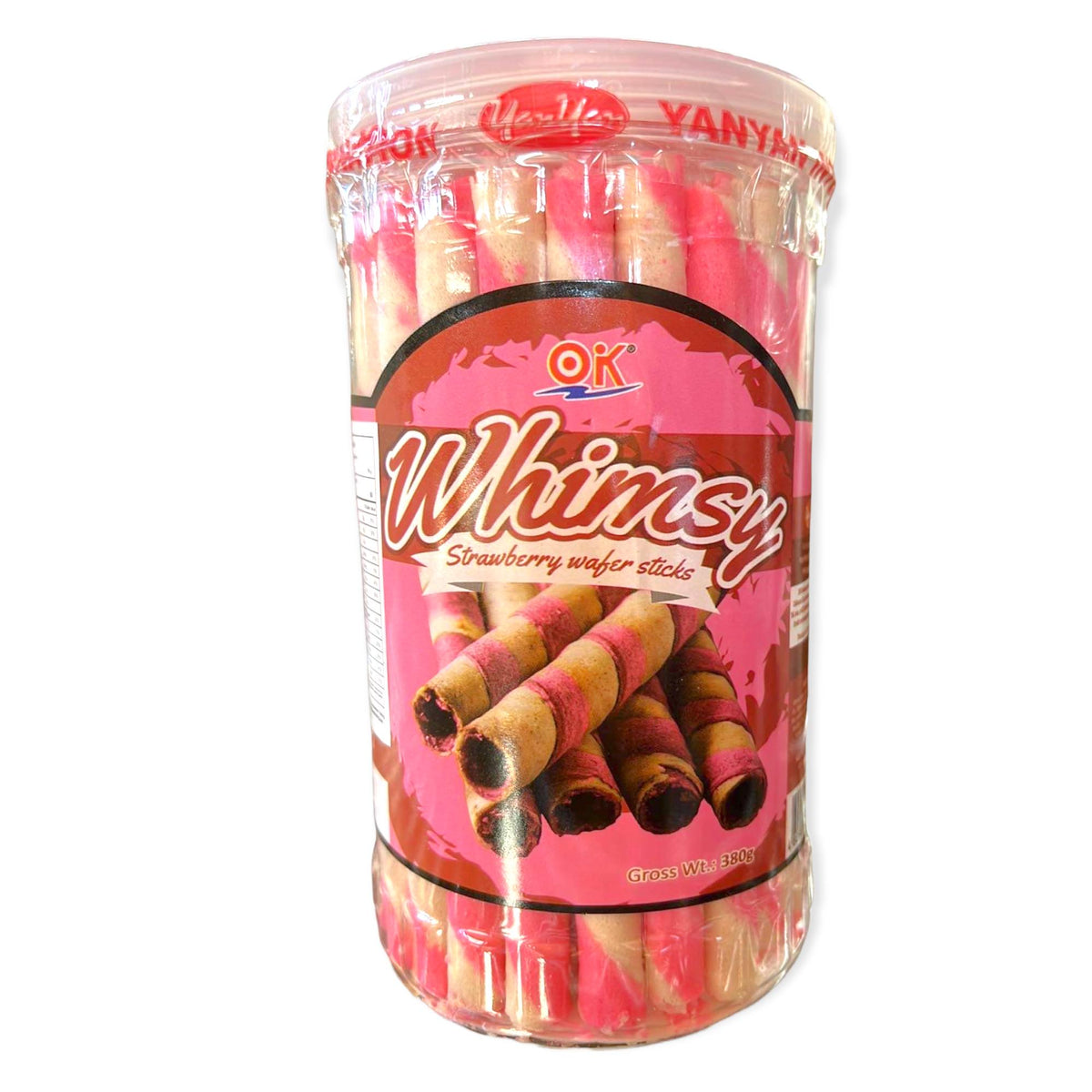 OK - Whimsy - Strawberry Wafer Sticks - 380 G – Sukli - Filipino ...