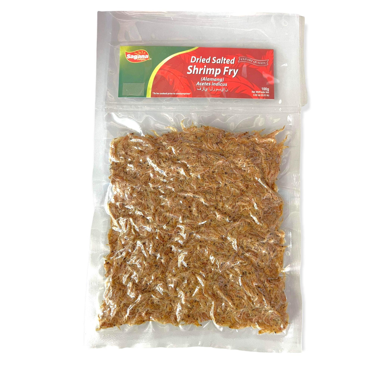 Sagana - Dried Shrimp Fry (Alamang) - 100 G – Sukli - Filipino Grocery ...
