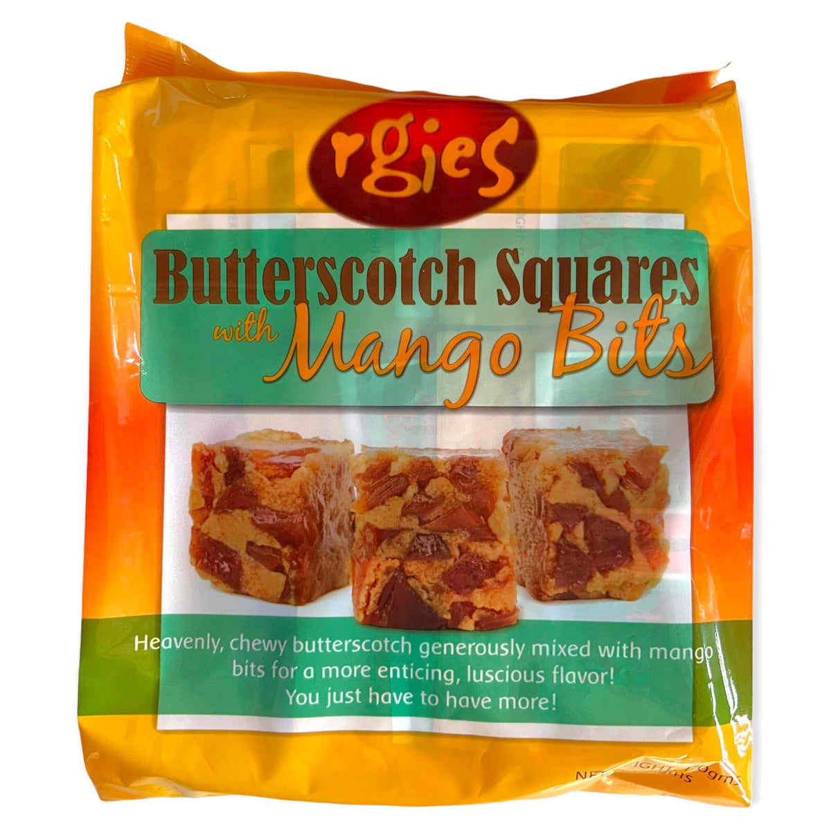 RGIES - Butterscotch Squares with Mango Bits - 10 Pieces - 170 G ...