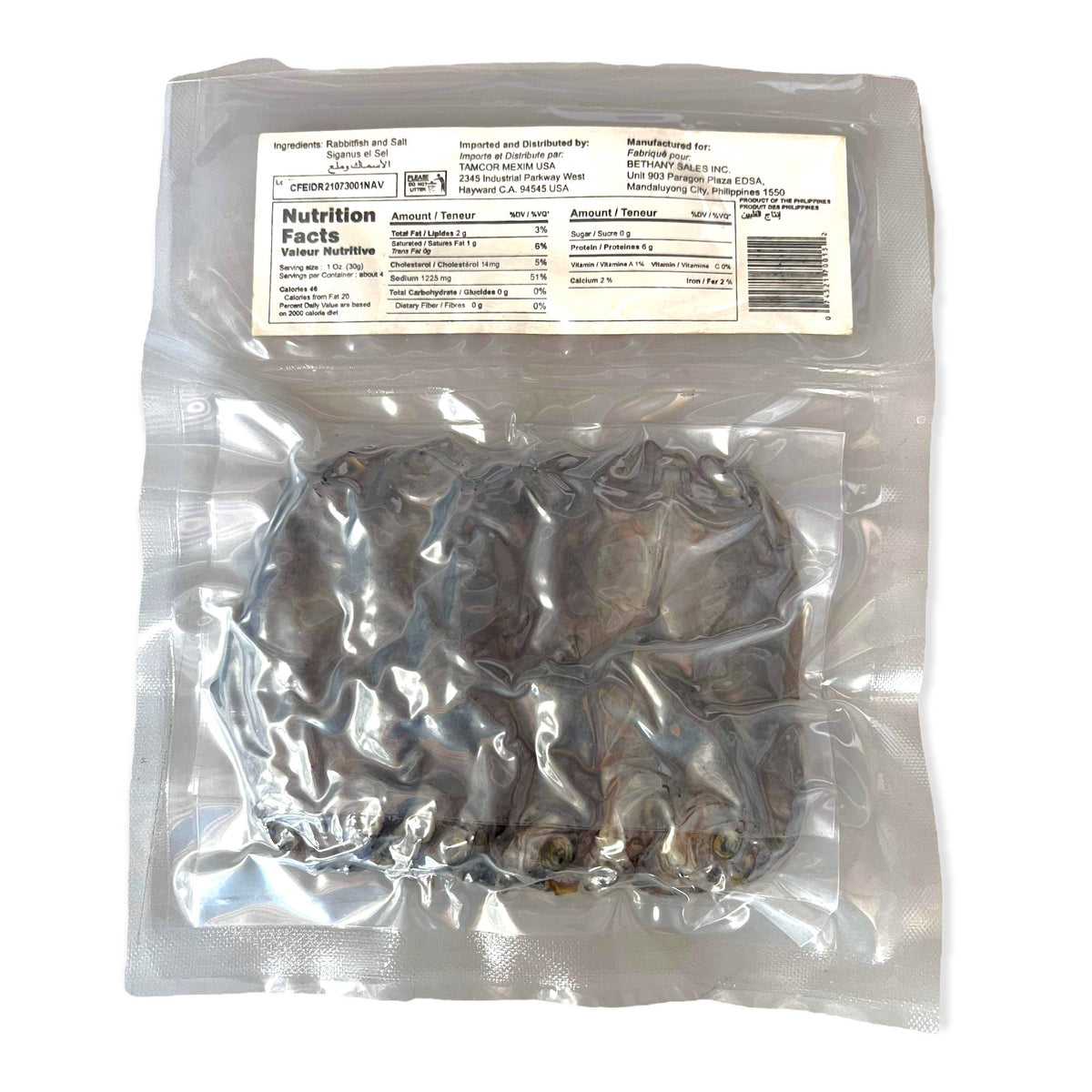 Sagana - Dried Salted Rabbitfish (Danggit) - 100 G – Sukli - Filipino ...