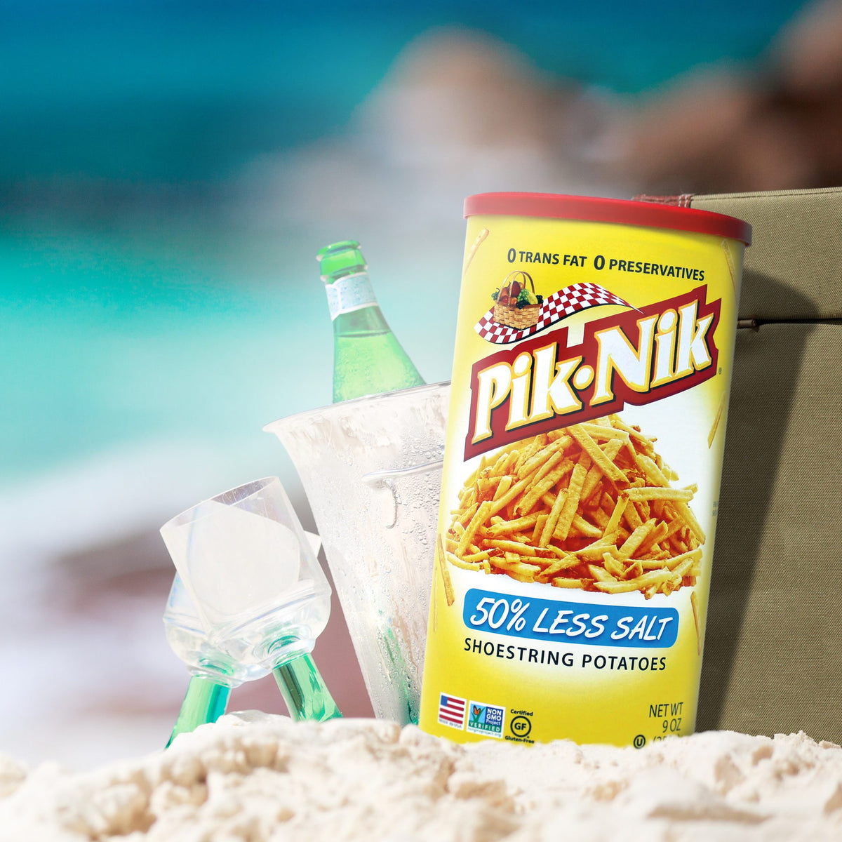 Pik-Nik Shoestring Potatoes 50% Less Salt (BIG) - 9 OZ – Sukli ...