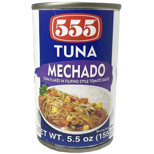 555 - Tuna Mechado - Tuna Flakes in Filipino Style Tomato Sauce - 155 ...
