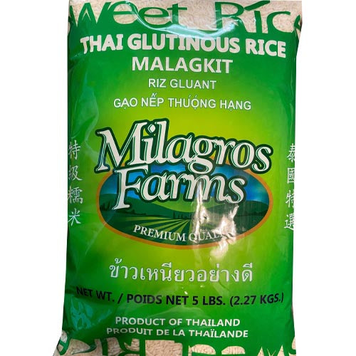 Milagros Farms - Thai Glutinous Rice - Malagkit - Sweet Rice - Premium ...
