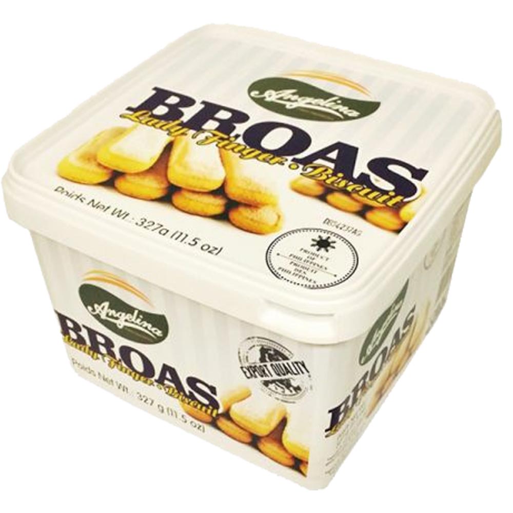 Angelina - Broas - Lady Finger Biscuit - 600 G – Sukli - Filipino ...