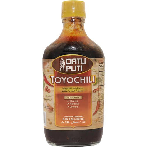Datu Puti - Toyo Chili - Soy Chili - 250 ML – Sukli - Filipino Grocery ...