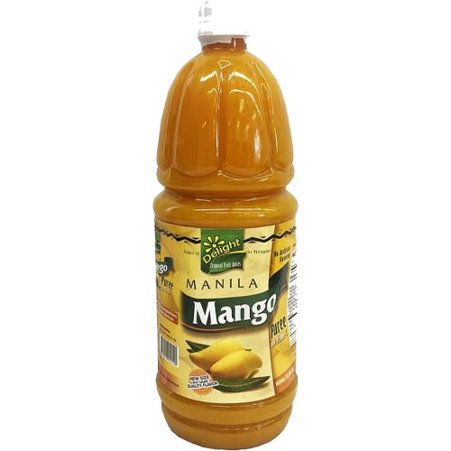 Delight - Manila Mango Puree - 1000 ML – Sukli - Filipino Grocery ...
