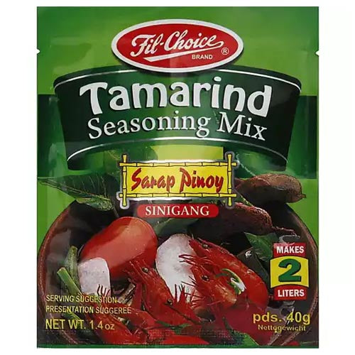 Fil-Choice Brand - Tamarind Seasoning Mix - Sarap Pinoy Sinigang - 1.4 ...