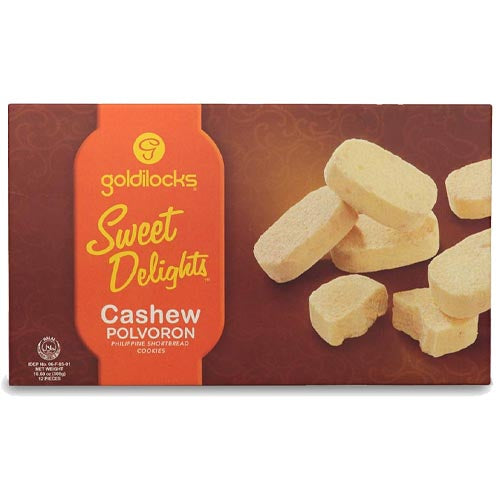 Goldilocks - Sweet Delights - Cashew - Polvoron - Philippine Shortbrea ...