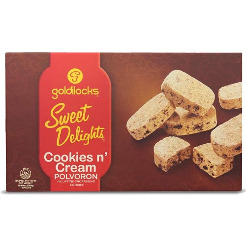 Goldilocks - Sweet Delights - Cookies and Cream - Polvoron - Philippin ...