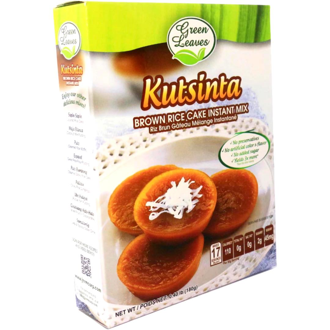 Green Leaves - Kutsinta - Brown Rice Cake - Instant Mix - 180 G – Sukli ...