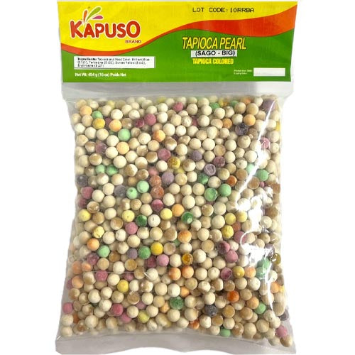 Kapuso - Tapioca Pearl (Colored) - SAGO - BIG - 16 OZ – Sukli ...