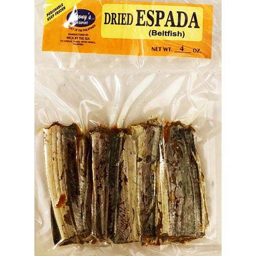 Leony's - Dried Espada Beltfish - 4 OZ – Sukli - Filipino Grocery ...